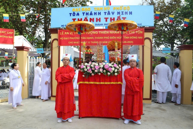 LỄ AN VỊ THÁNH TƯỢNG THIÊN NHÃN THÁNH THẤT HỌ ĐẠO PHƯỜNG TÂN HẠNH, BIÊN ...
